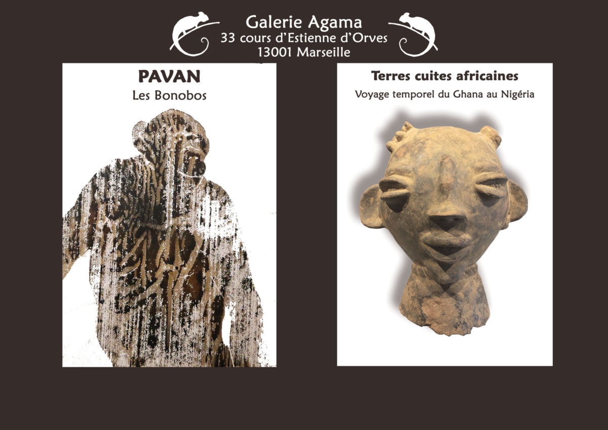 Exhibition Pavan and africans terracottas | Galerie Agama